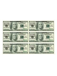 100 PLAY MONEY PLAY DOLLARS 100 NOT LEGAL TENDER … / 100-play-money ...