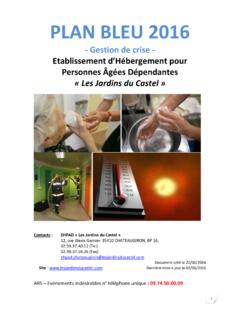PLAN BLEU 2016 - EHPAD de Chateaugiron / plan-bleu-2016-ehpad-de ...