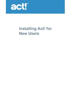 New Users Installation Guide - Act! / new-users-installation-guide-act ...