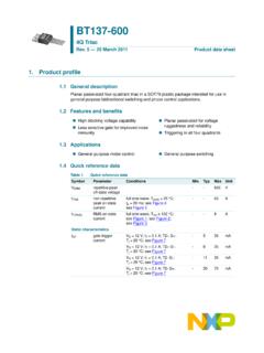 BT137-600 4Q Triac | Bt137 | PDF4PRO