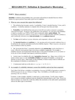 What is Reliability - NASA / what-is-reliability-nasa.pdf / PDF4PRO